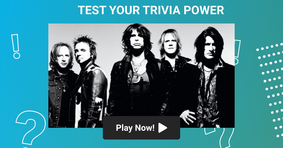 Aerosmith: History of the Rock Band | Trivia on WatchMojo.com