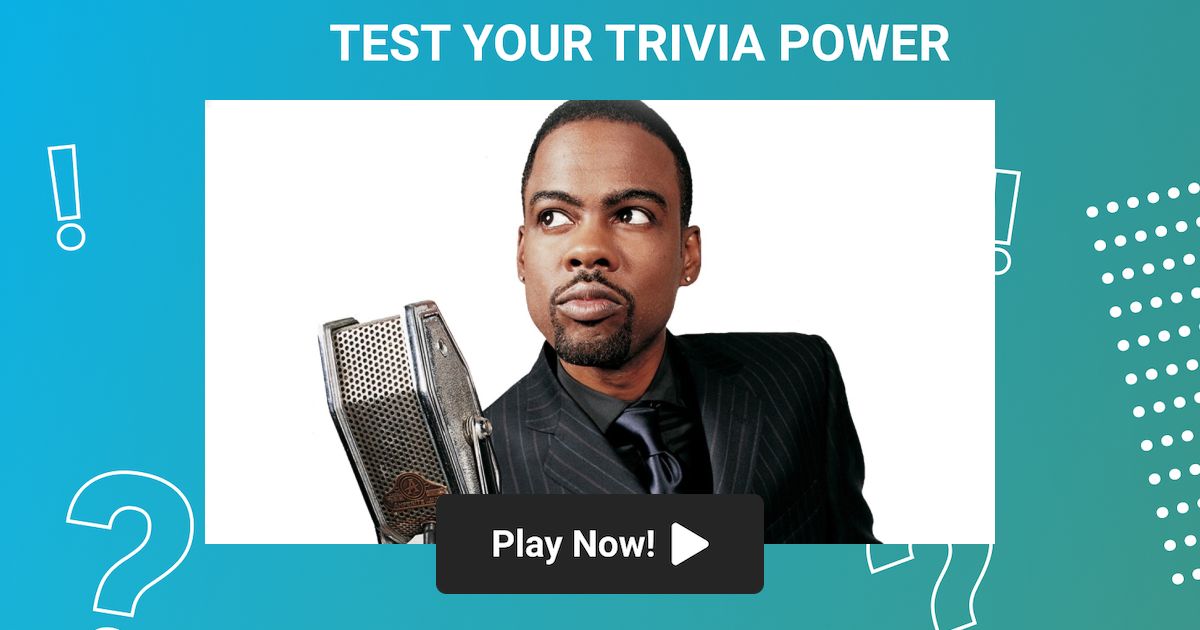 Chris Rock: Bio of the Stand-Up Comedian and SNL Alumni | Trivia on ...