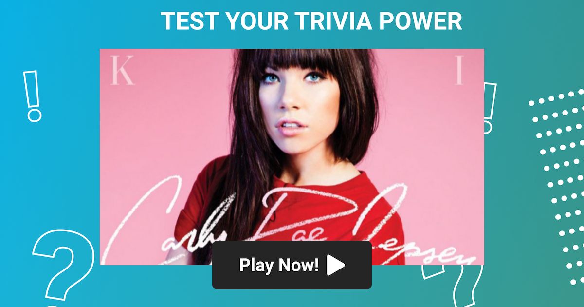 WatchMojo | Trivia | Carly Rae Jepsen: 'Call Me Maybe' Singer Biography