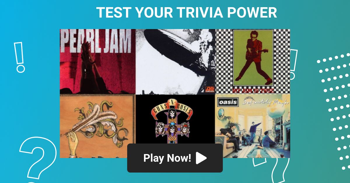 Top 10 Debut Rock Albums | Trivia on WatchMojo.com