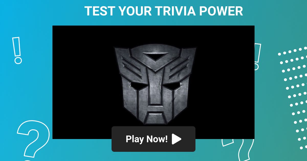 Top 10 Transformers: The Greatest Autobots | Trivia on WatchMojo.com
