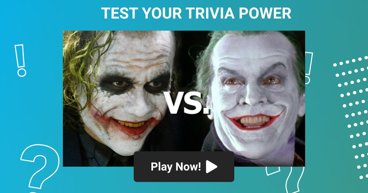 Heath Ledger vs. Jack Nicholson as The Joker | Trivia on WatchMojo.com