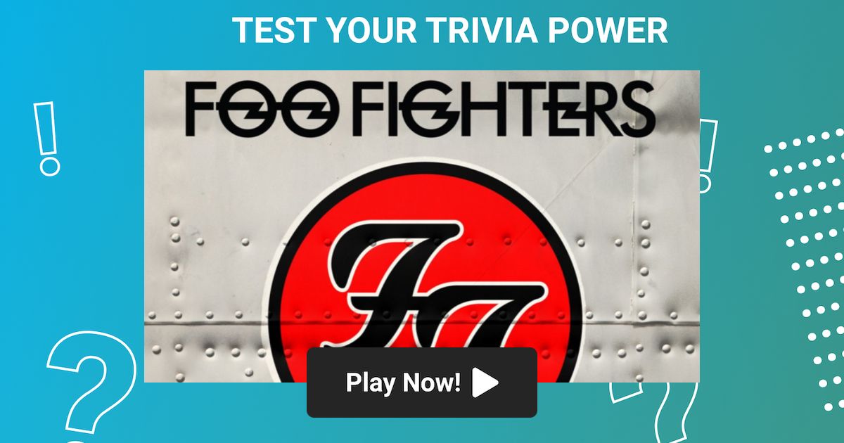 Top 10 Foo Fighters Songs | Trivia on WatchMojo.com