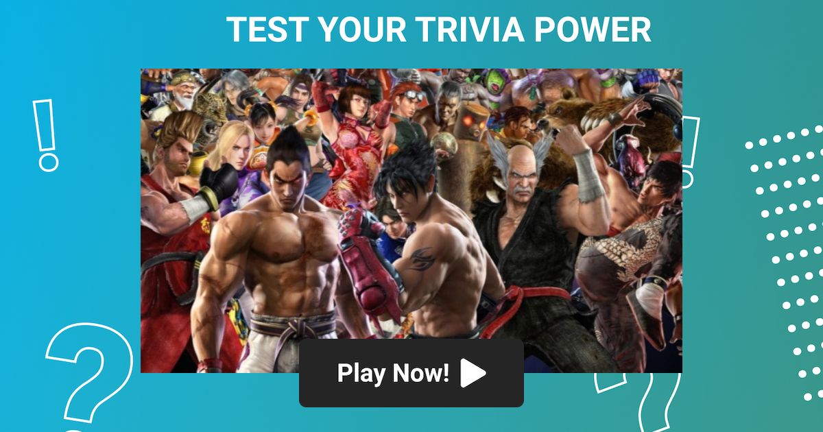 WatchMojo | Trivia | Top 10 Tekken Characters