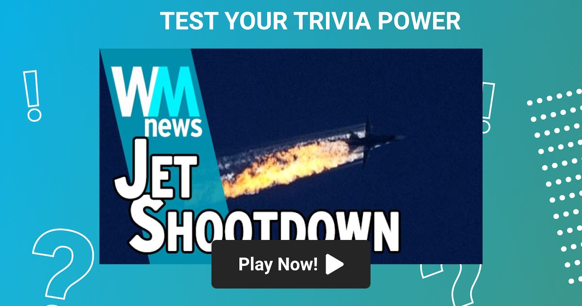 WatchMojo | Trivia | 10 Turkey-Russia Jet Shoot-down Facts - WMNews Ep. 55