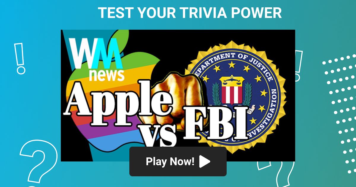 Top 10 Need to Know FBI vs Apple Facts | Trivia on WatchMojo.com
