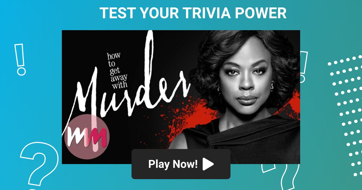 WatchMojo | Trivia | Top 5 Burning How to Get Away With Murder ...