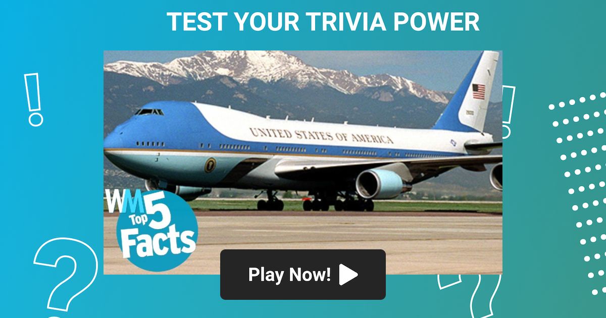WatchMojo | Trivia | Top 5 Air Force One Facts