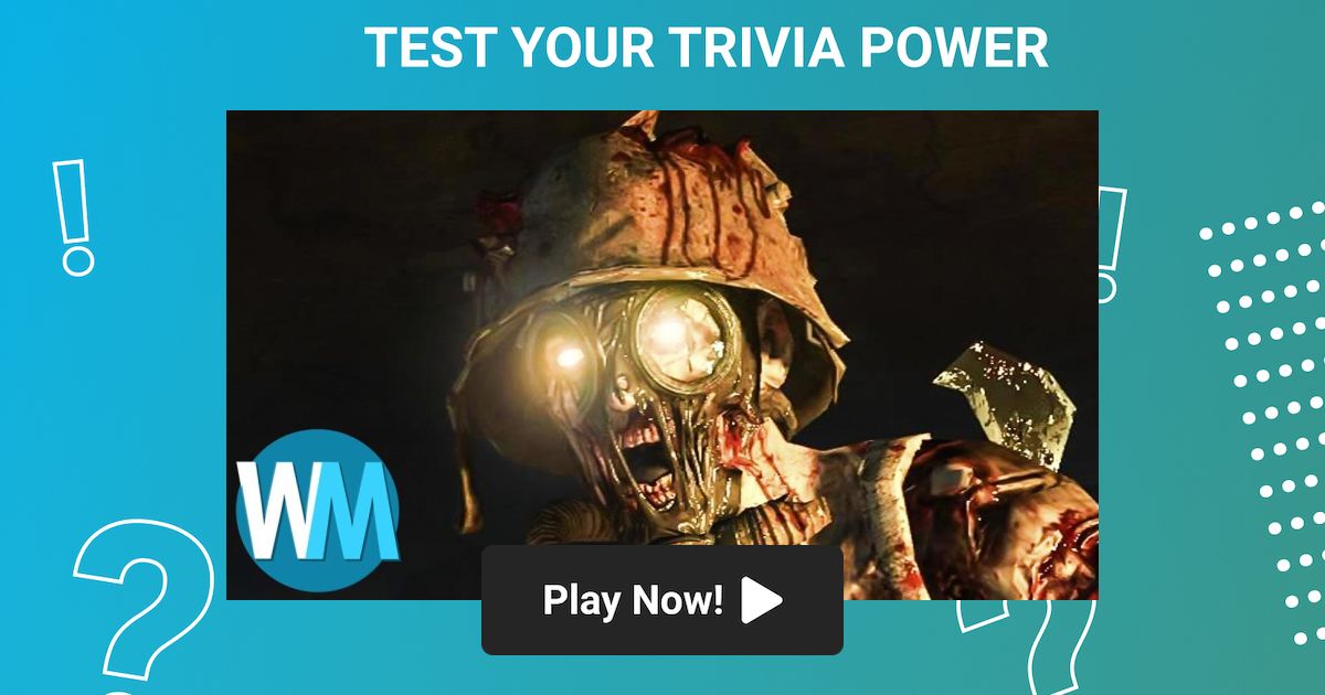 Top 10 CoD Zombies Maps! | Trivia on WatchMojo.com