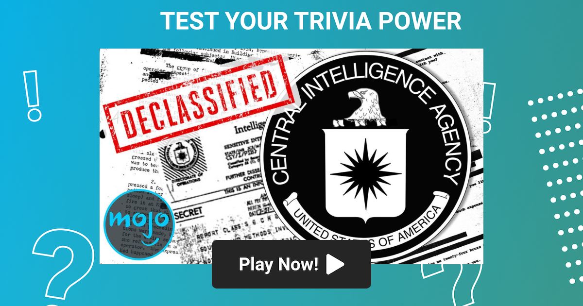 WatchMojo | Trivia | Top 5 CIA Secrets That Were Declassified