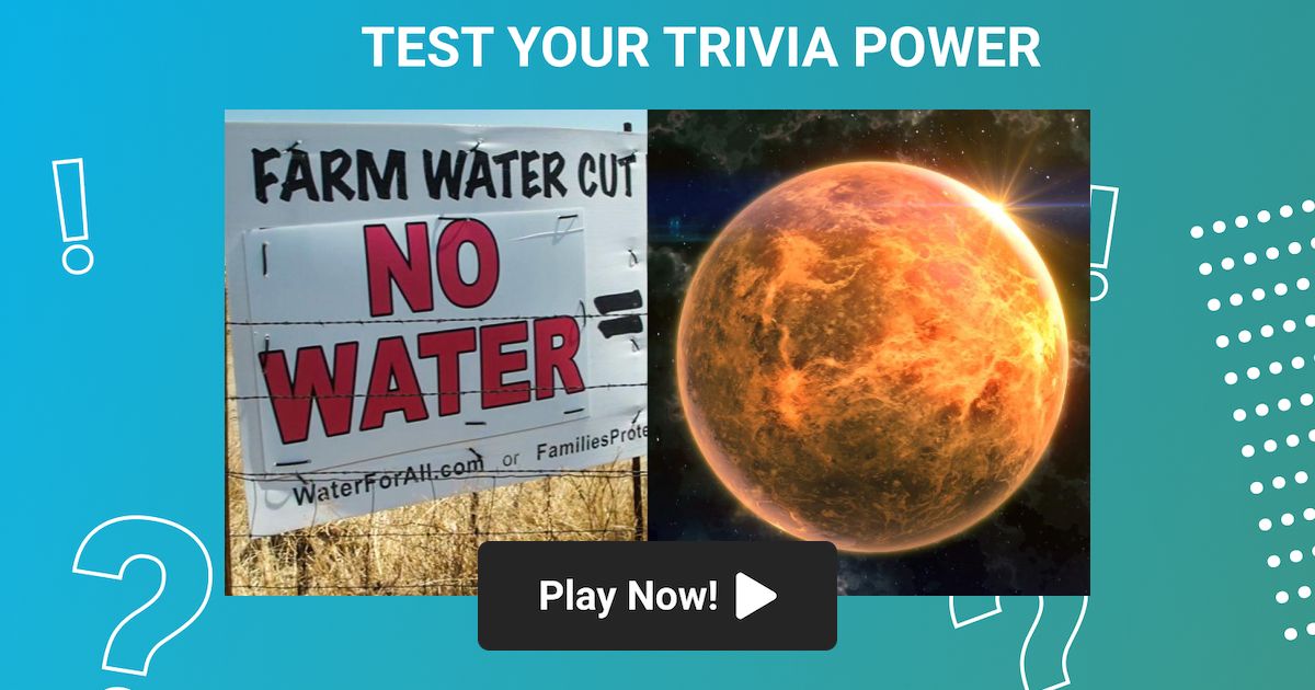 What If It Never Rained Again? | Trivia on WatchMojo.com