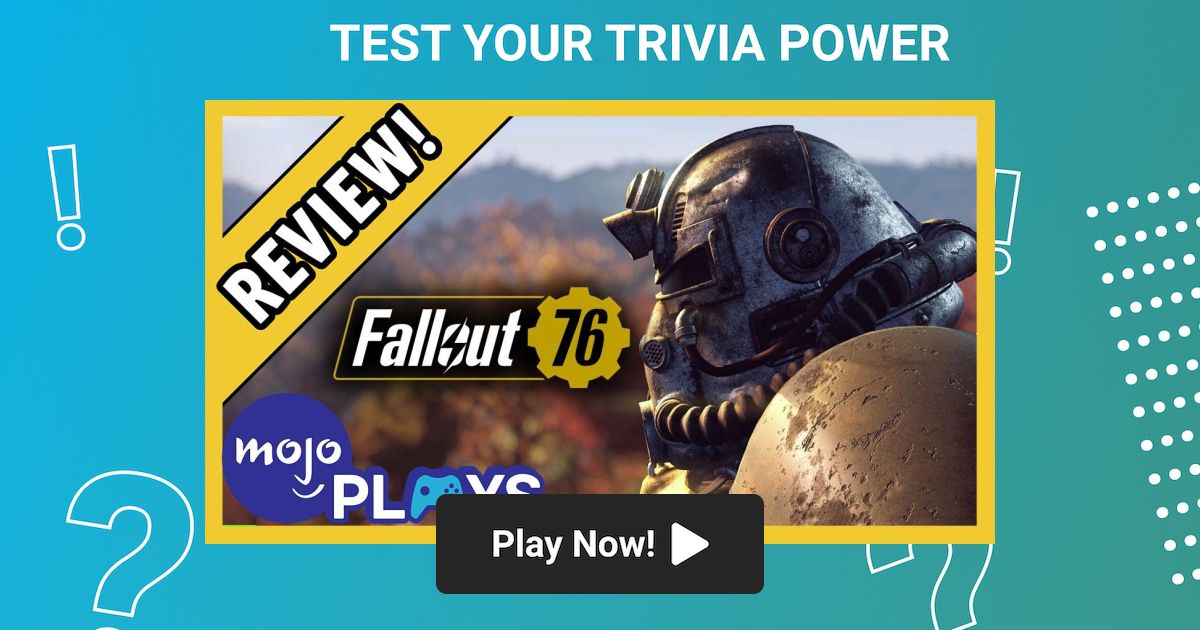 WatchMojo | Trivia | Fallout 76 Review - A Sad, Hostile Wasteland