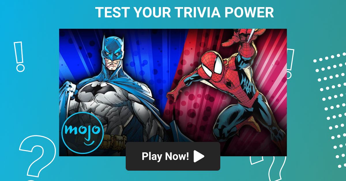 The Ultimate Superhero Bracket: Batman vs Spider-Man | Part 3 | Trivia ...