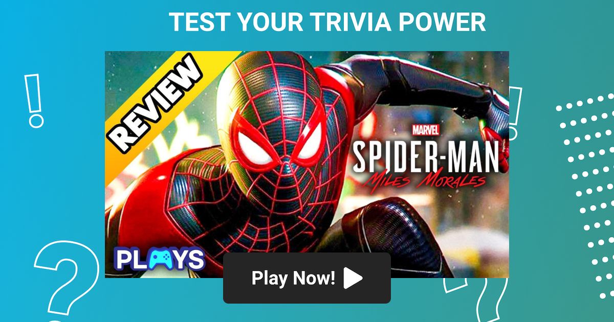 Spider-Man: Miles Morales Is Not Spectacular On PS4 | Trivia on ...