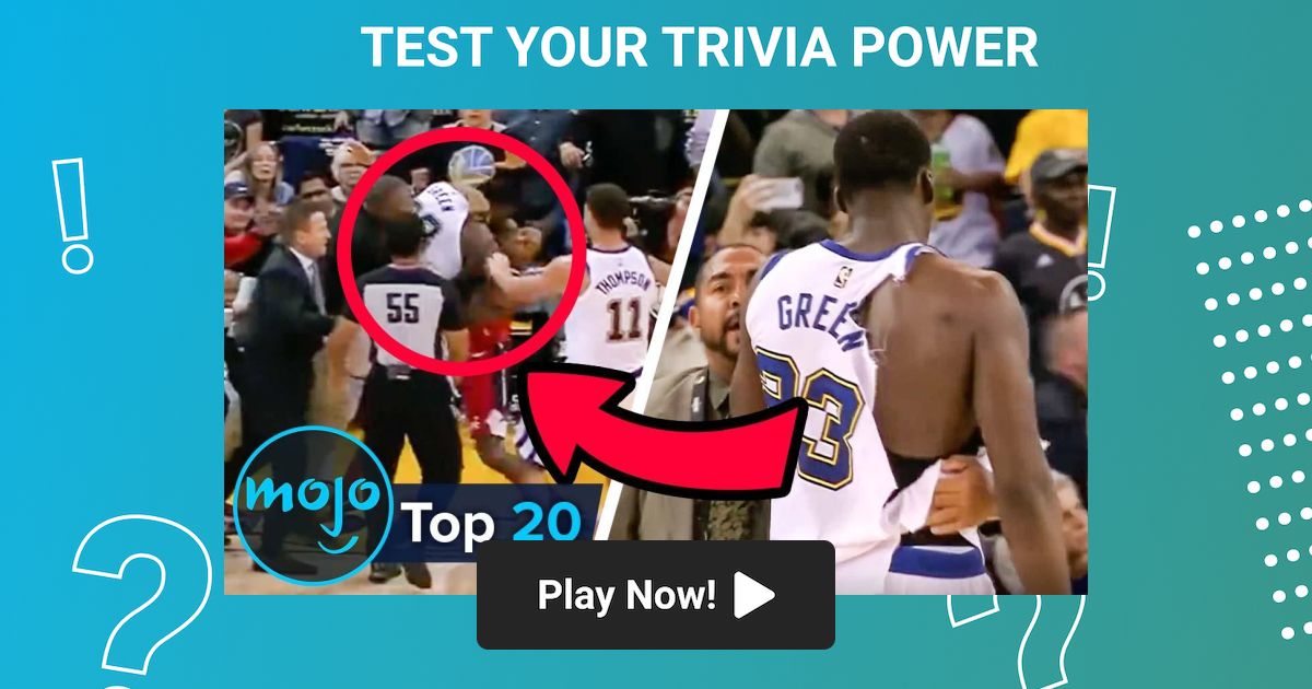 Top 20 Craziest NBA Fights | Trivia on WatchMojo.com