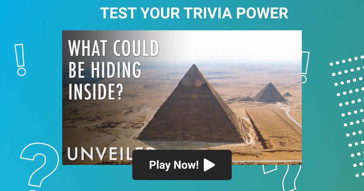 WatchMojo | Trivia | The Real Reason Why You Can't Explore The Pyramids ...