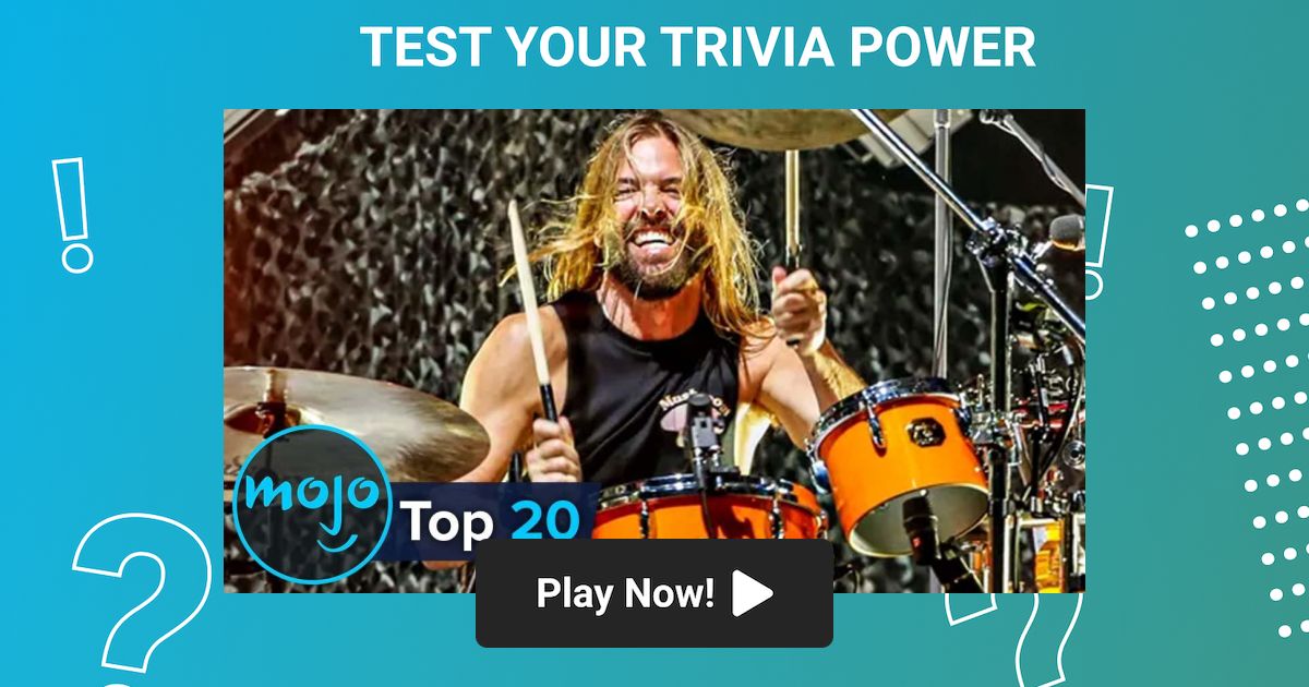 Top 20 Foo Fighters Songs | Trivia on WatchMojo.com