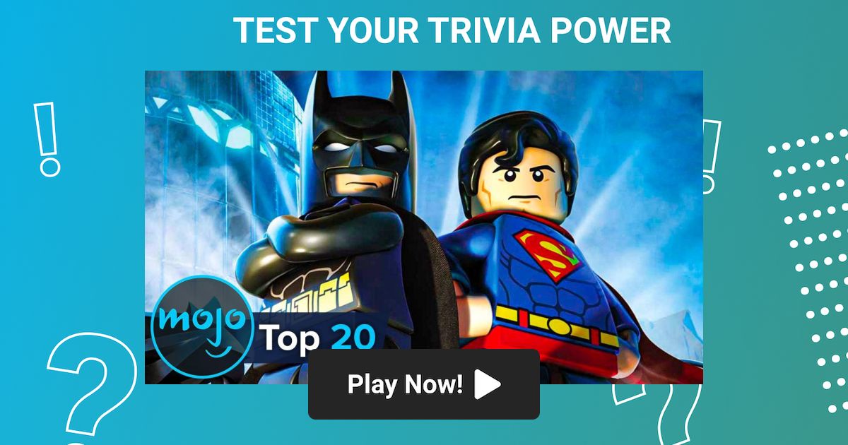 Top 20 Lego Video Games | Trivia on WatchMojo.com