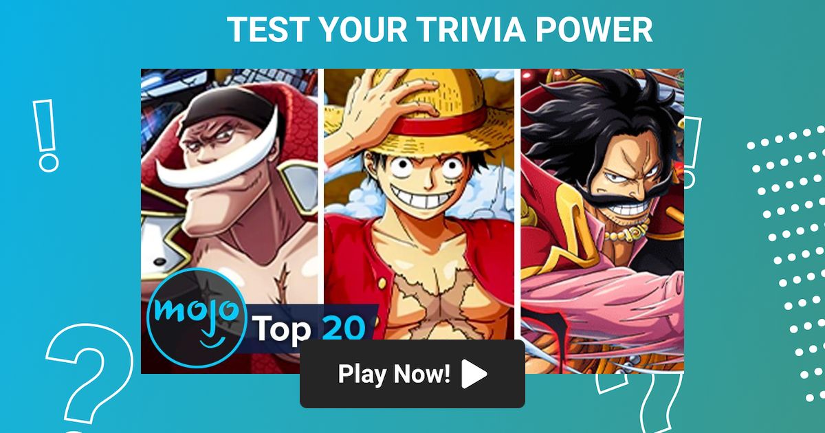 Top 20 Strongest One Piece Characters | Trivia on WatchMojo.com