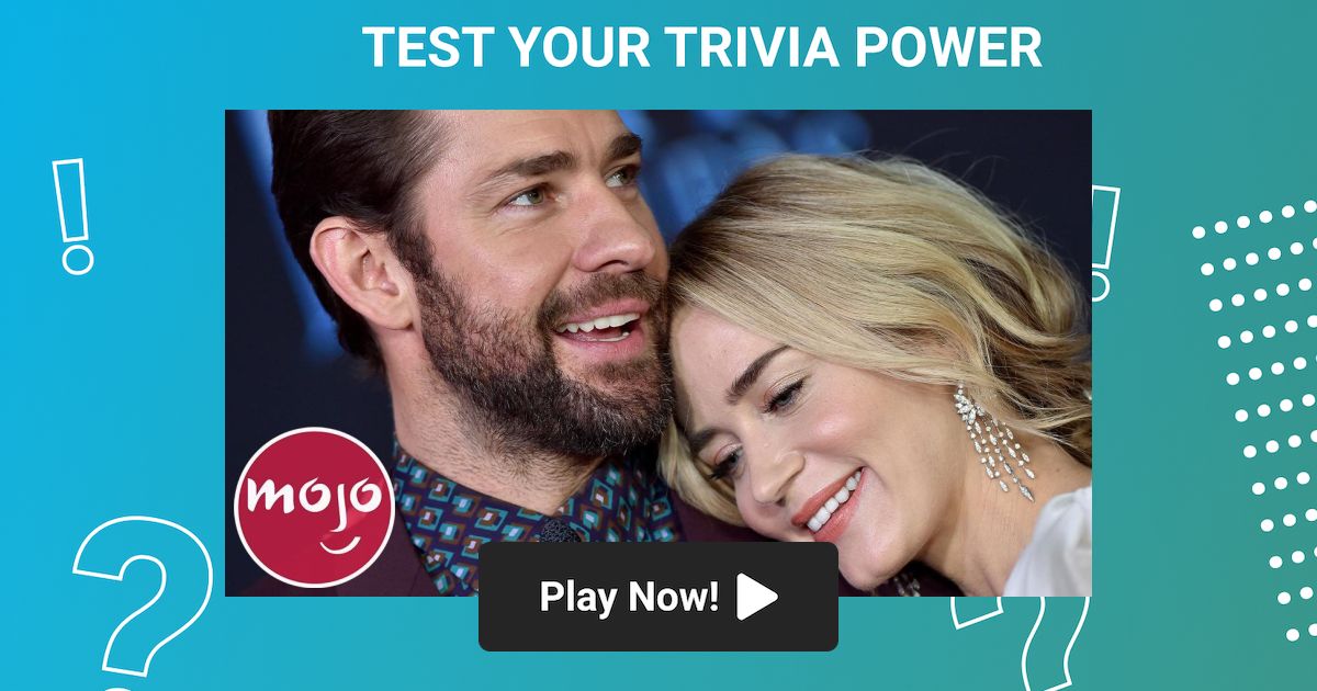 WatchMojo | Trivia | Top 20 Times Emily Blunt & John Krasinski Made Us ...