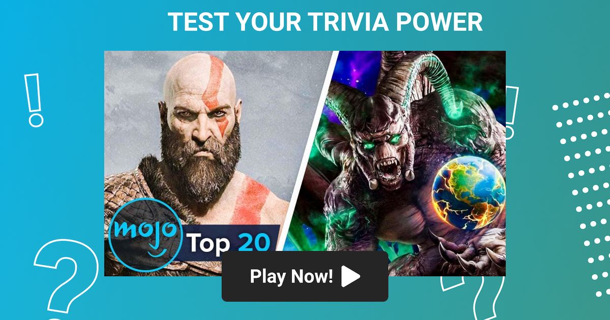Top 20 Most Powerful Video Game Characters | Trivia on WatchMojo.com