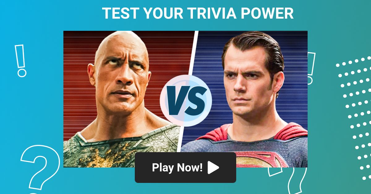 Black Adam vs Superman | Trivia on WatchMojo.com