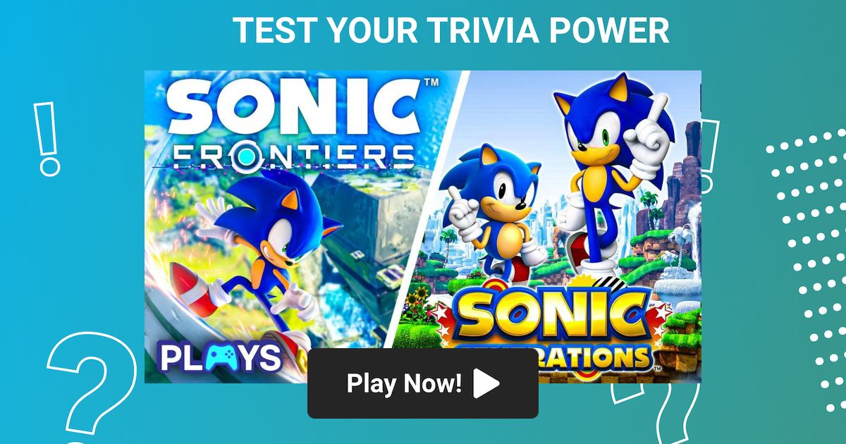 Every 3D Sonic Game Ranked | Trivia on WatchMojo.com