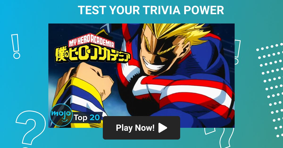Top 20 Best My Hero Academia Fights | Trivia on WatchMojo.com