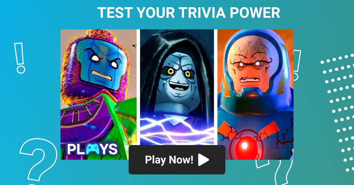 The BEST Boss From Every LEGO Video Game | Trivia on WatchMojo.com
