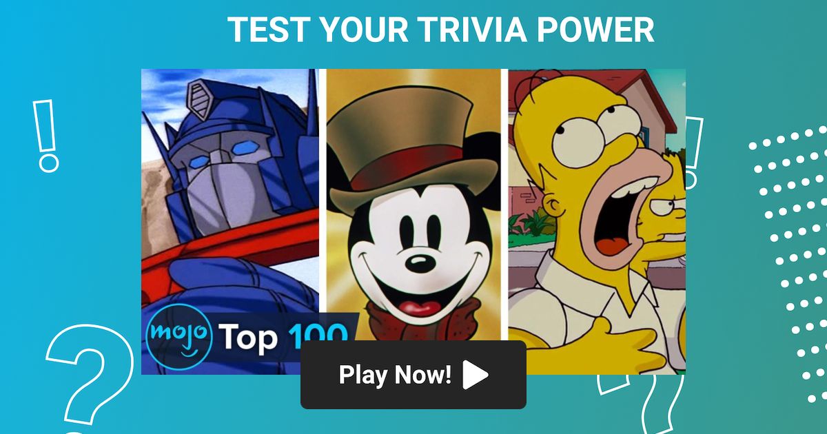 Top 100 Greatest Cartoon Characters Of All Time | Watch Party on ...