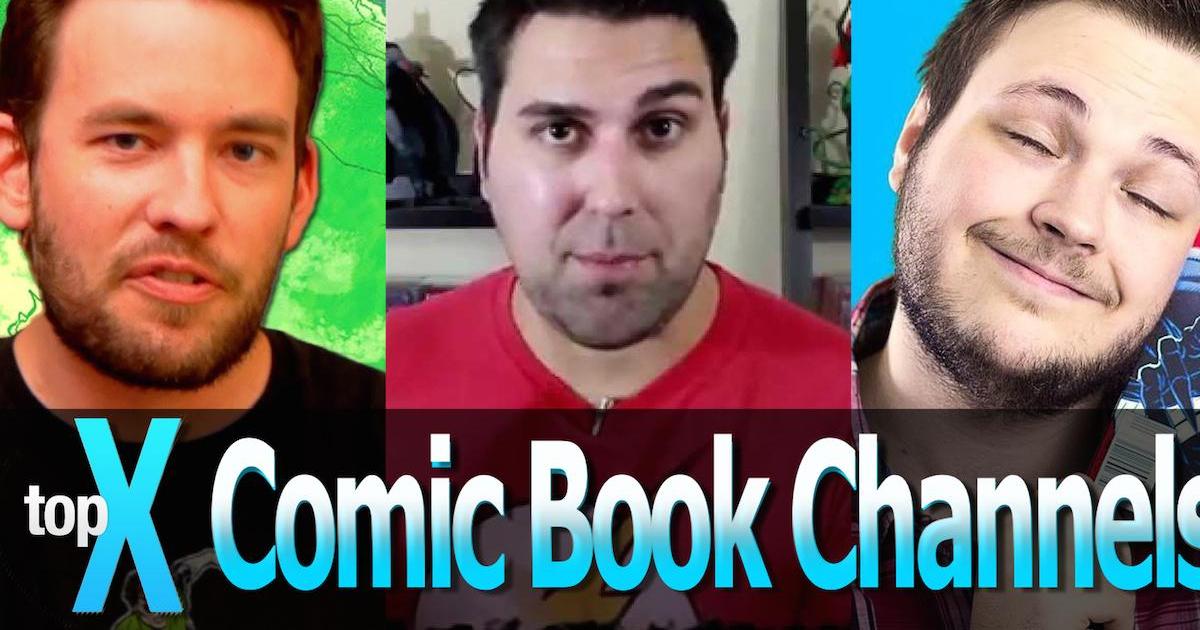 Top 10 YouTube Comic Book Channels - TopX Ep.15 | WatchMojo.com