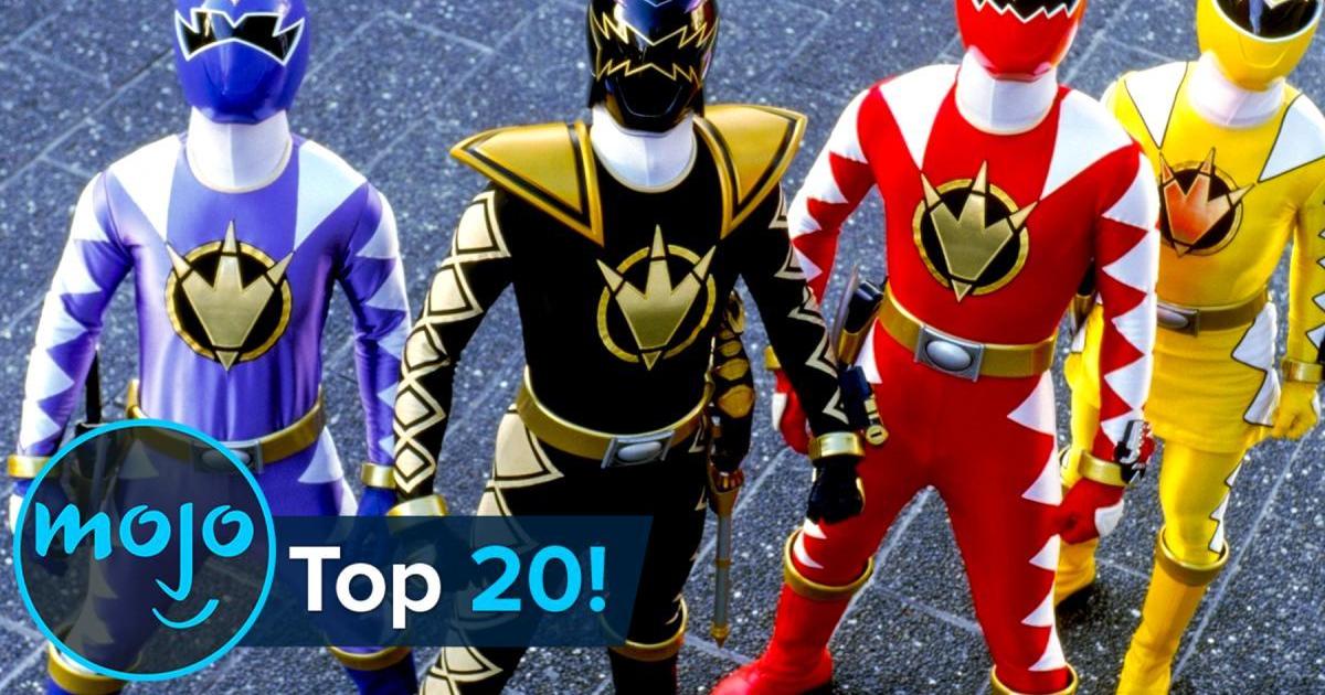 Top 20 Coolest Power Rangers Outfits | Videos on WatchMojo.com