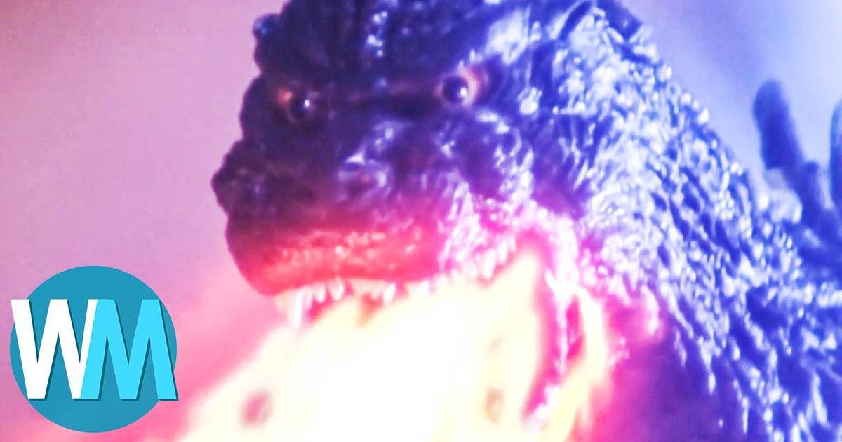 TOP 10 DÉMONSTRATIONS de FORCE de GODZILLA, le ROI DES MONSTRES ...