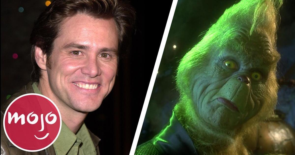 Jim Carrey Grinch Transformation