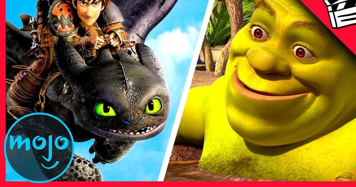 ¡Top 20 Películas ANIMADAS de Dreamworks! | Videos on WatchMojo.com