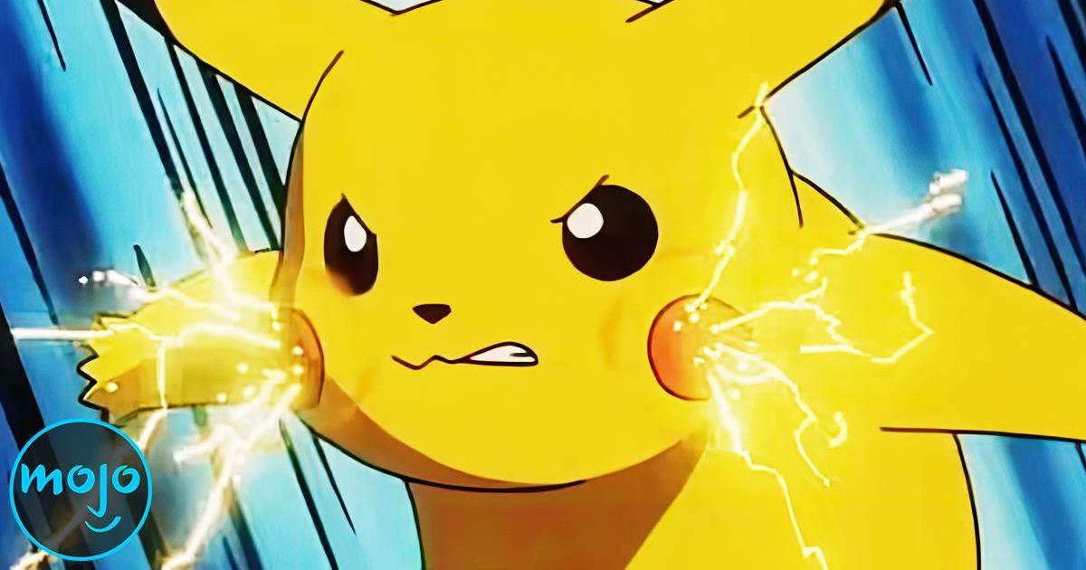 Pokemon Pikachu Thunderbolt Ash