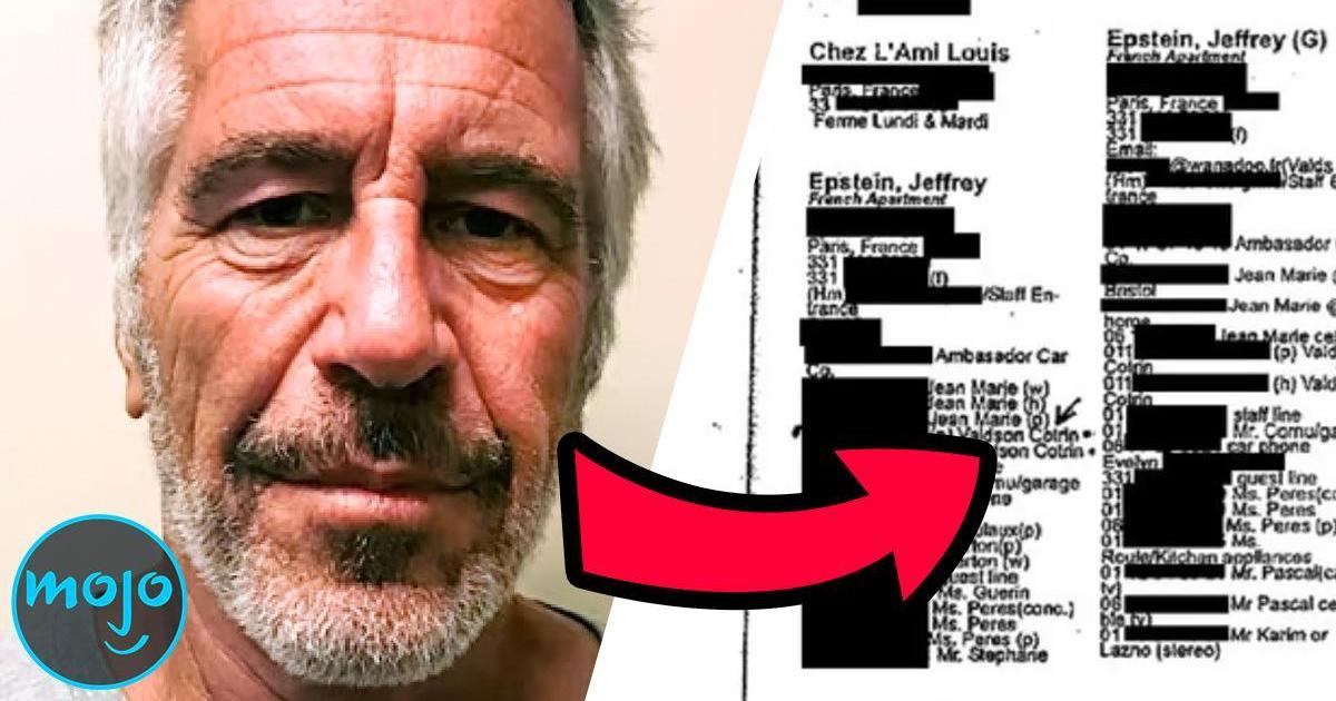 Most Shocking Reveals from the Epstein List | Articles on WatchMojo.com