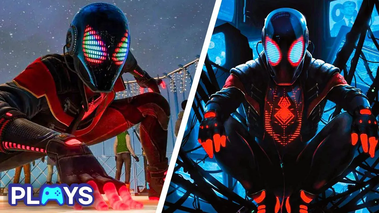 Miles morales all suits store